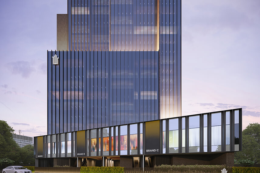 Titanium World Tower – SP Space Advisor